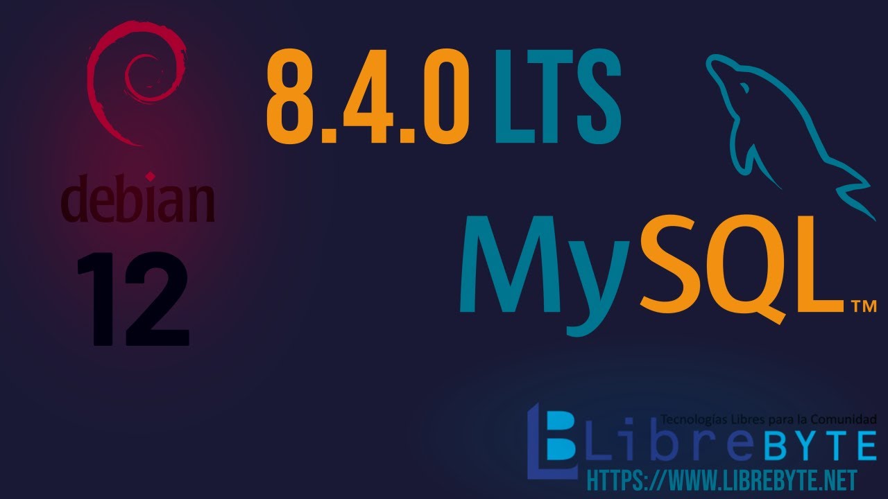Instalar MySQL 8.4.0 LTS en Debian - YouTube