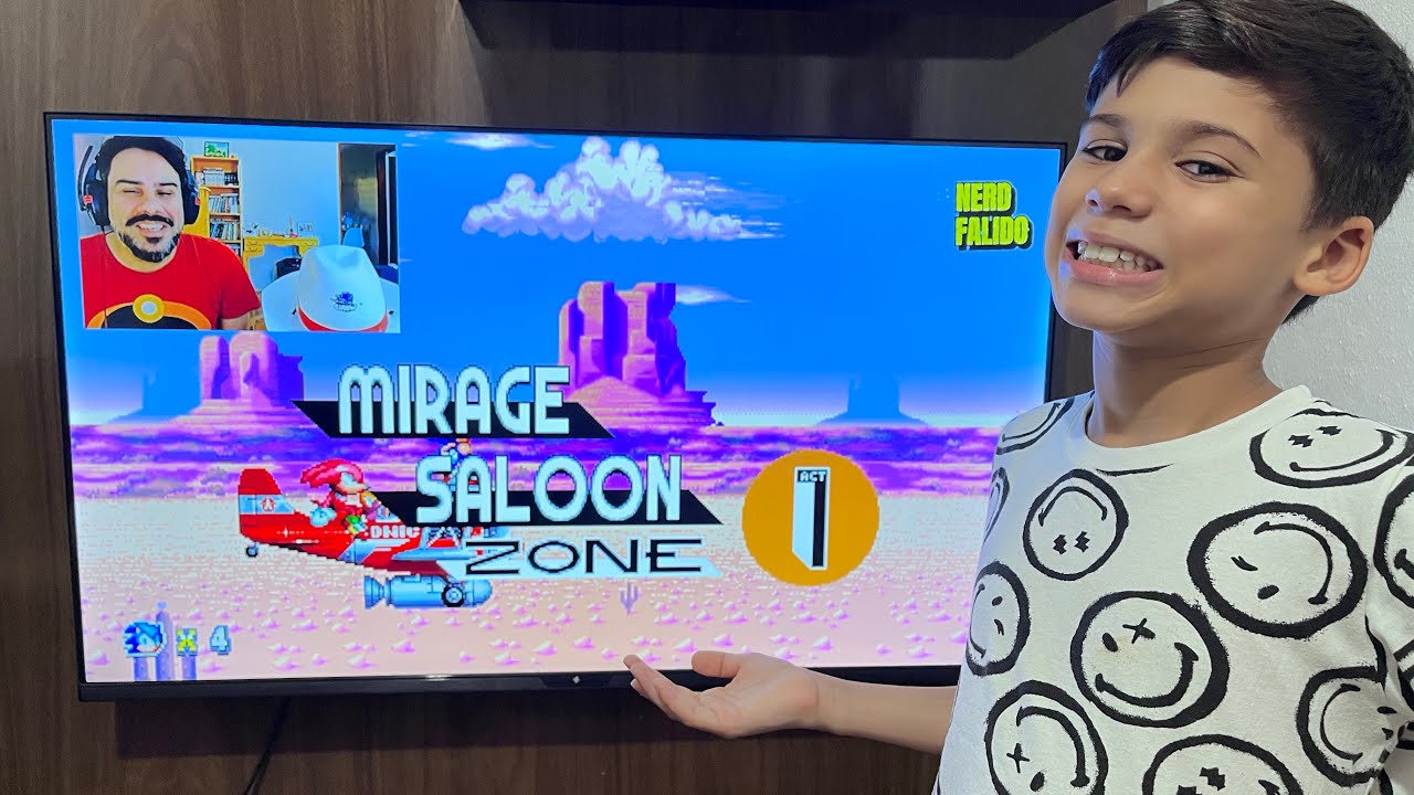 COMO ZERAR A MIRAGE SALOON ZONE FACILMENTE - REACT RAFA SEYA SONIC MANIA - YouTube