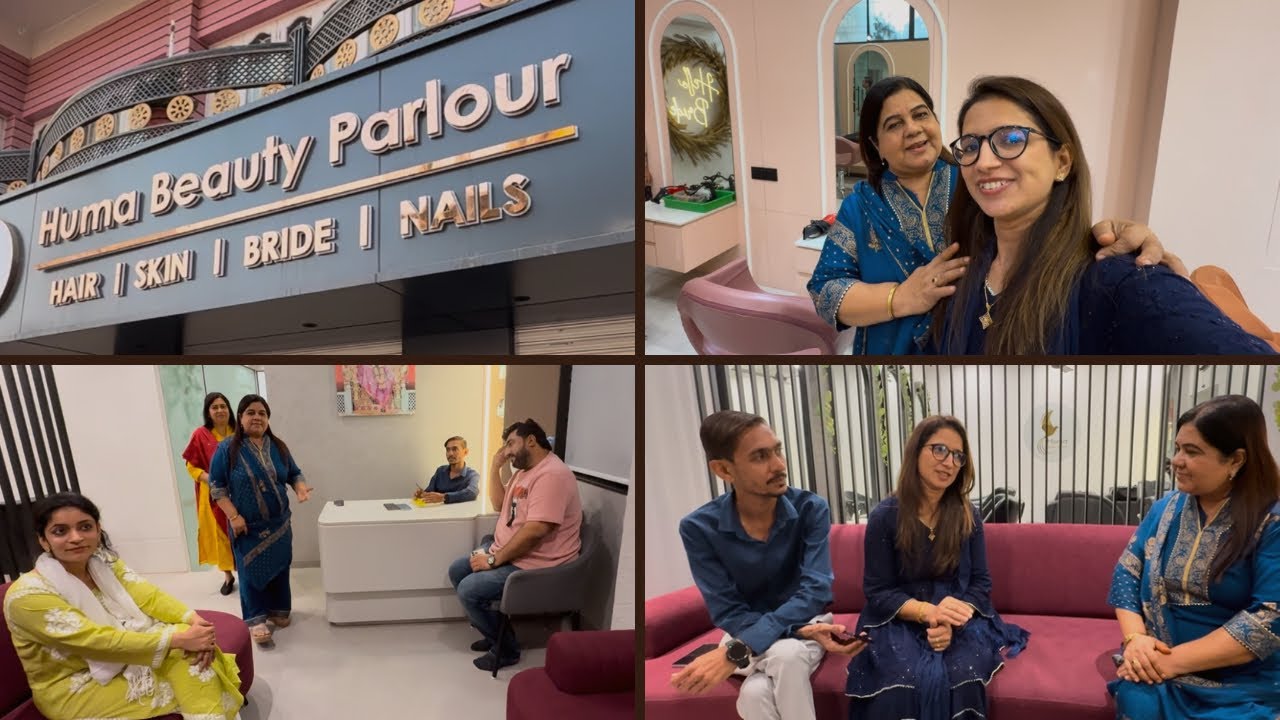 Huma Beauty Parlour Tour 🥰 || Hamara 1st Interview 😍|| Amreli Shadi Part-2 - YouTube