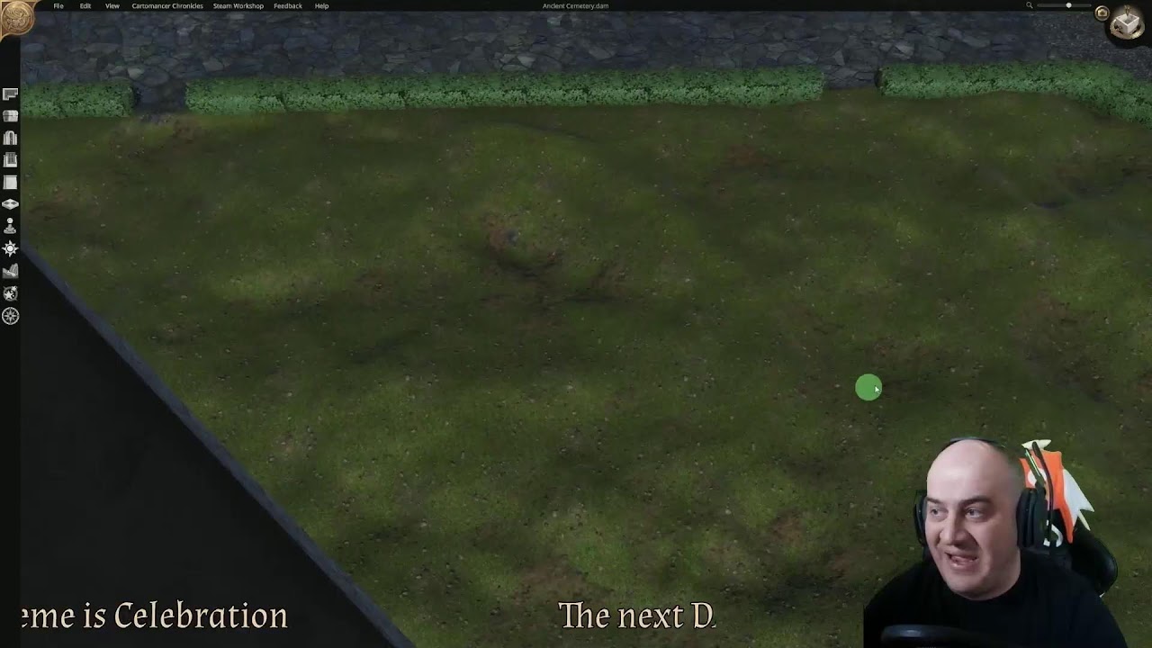 Mapmaker Monday Current Build: Ancient Cemetery - YouTube