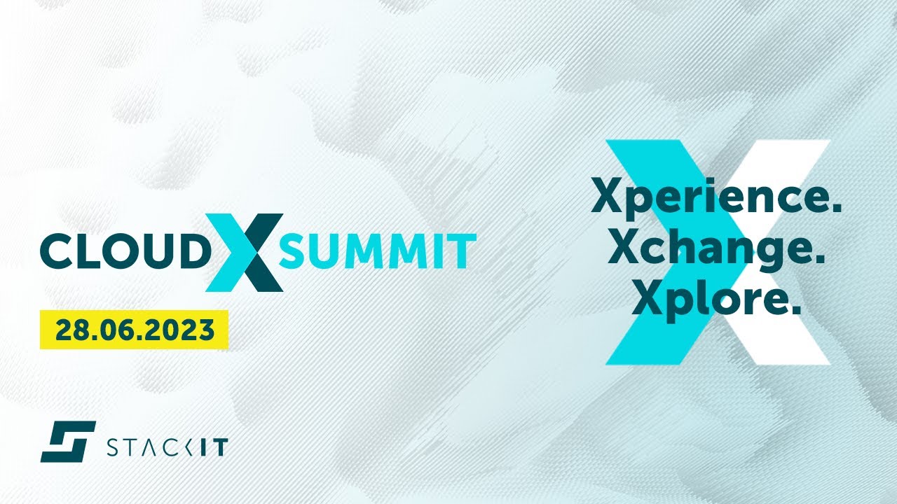 1. STACKIT Cloud X Summit am 28.06.2023 in Heilbronn - YouTube