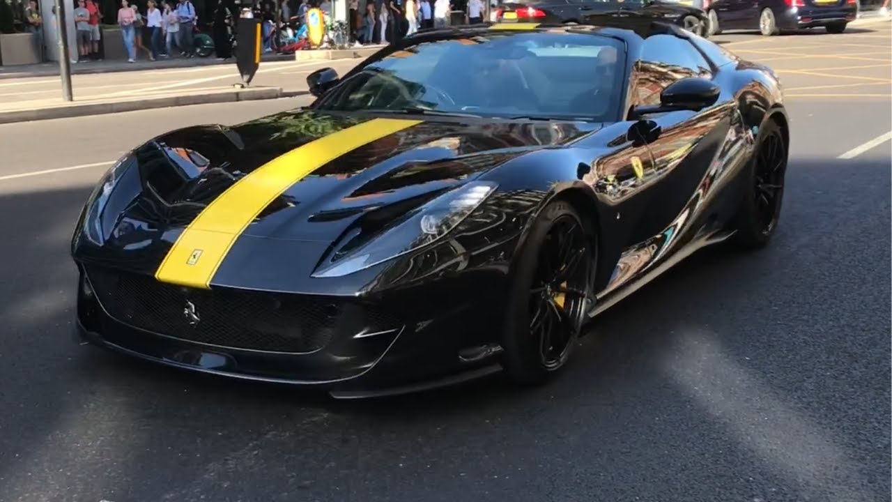 POWERFUL Ferrari 812 GTS Spider Novitec EXHAUST SOUND Sets Off Car ...