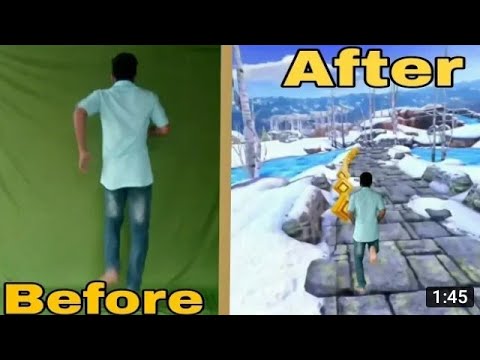 Temple Run VFX Green screen Video - YouTube