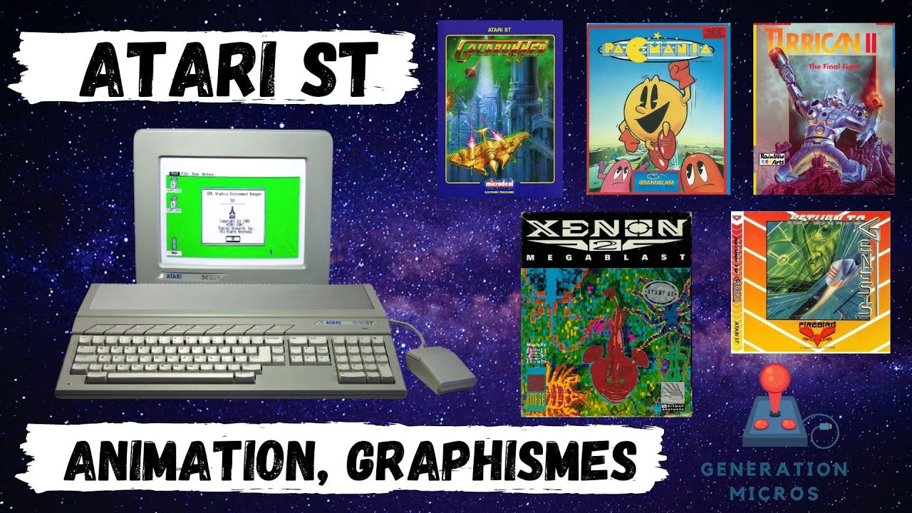 🎤 INTERVIEW: Atari ST. Animations, Graphismes, Démos et explications avec Laurent 🎤 - YouTube