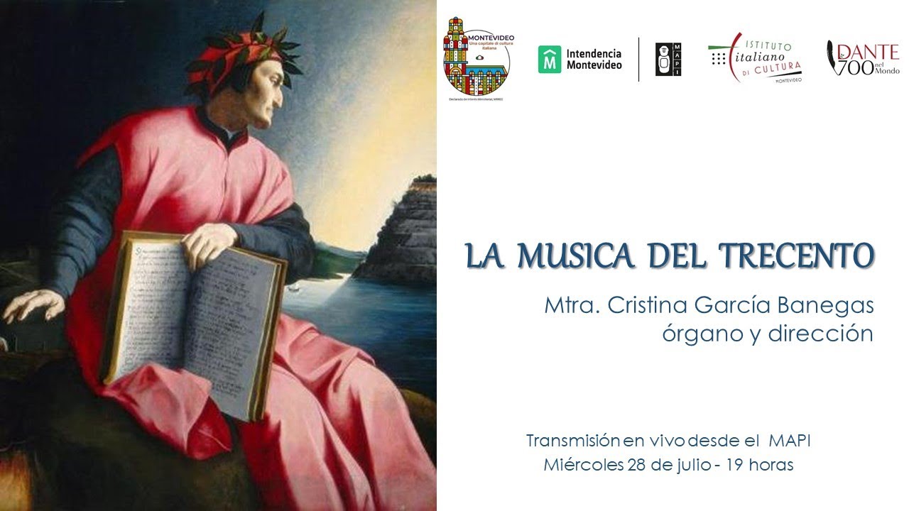 LA MUSICA DEL TRECENTO en directa desde el MAPI - DANTE 700 - YouTube