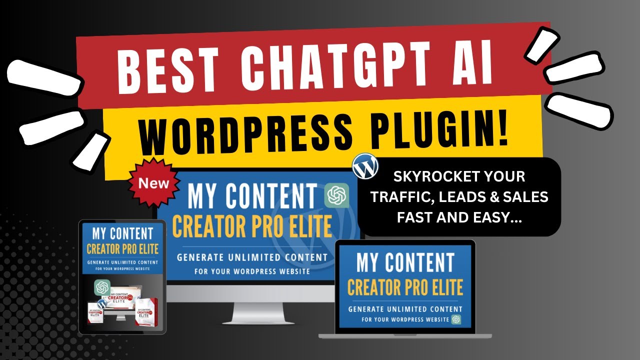 Best ChatGPT AI WordPress Plugin - YouTube
