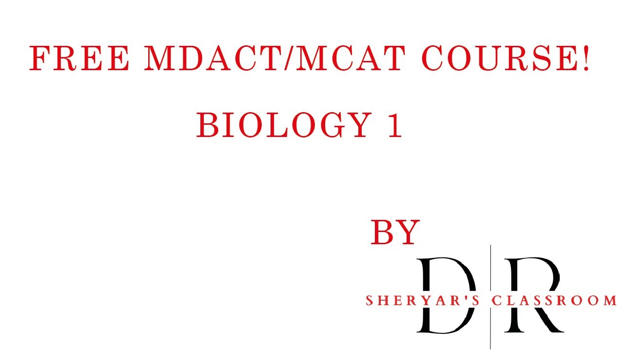 BIOLOGY 1 || MCAT|| MDCAT|| PAST PAPERS MADE EASY|| FULL EXPLANATION ...