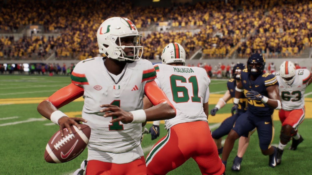 Miami vs California - NCAA Football 10/5/2024 Full Game Highlights ...