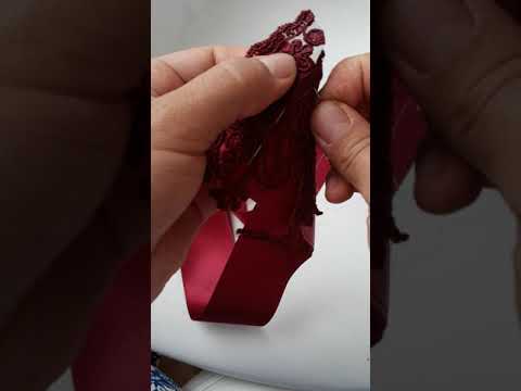 Fransız gülürlü gelin bel kuşağı yapımı