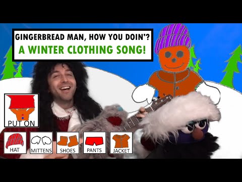 Gingerbread Man, How You Doin? | Kids Songs | AAC | Puppets - YouTube