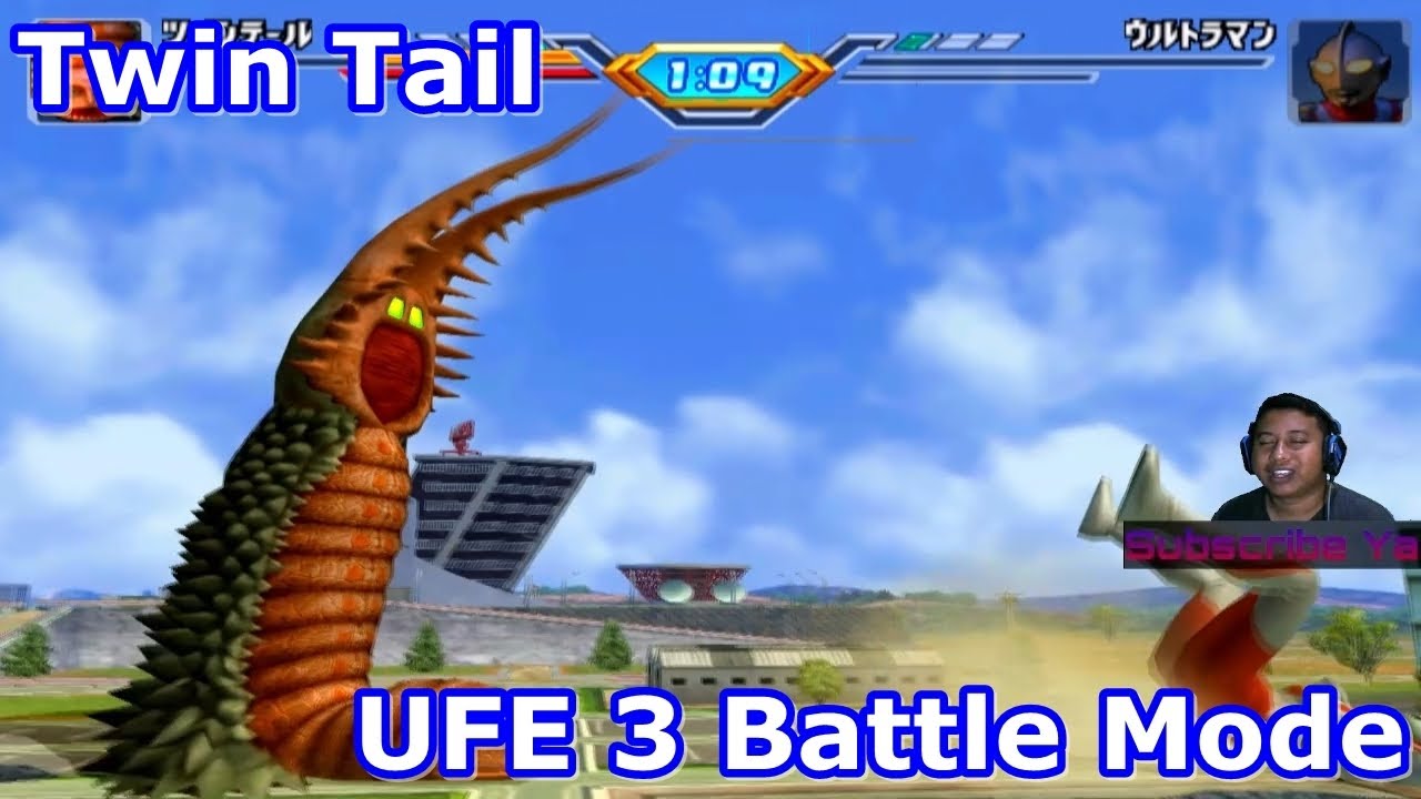 Twin Tail Battle Mode - Ultraman Fighting Evolution 3 - YouTube