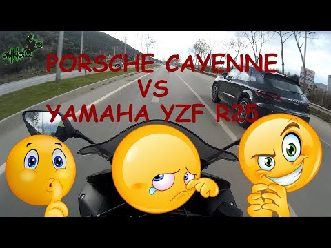 GAZA GELEN PORSCHE CAYENNE İLE YARIŞTIK | BURSA MOTOVLOG
