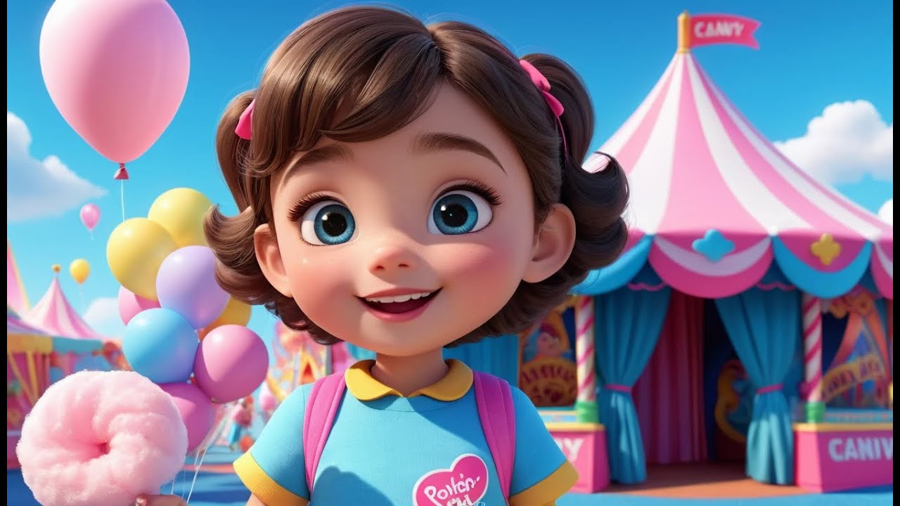 Cotton Candy, Sweet and Light Delight | Fun Candy Rhyme for Toddlers ...