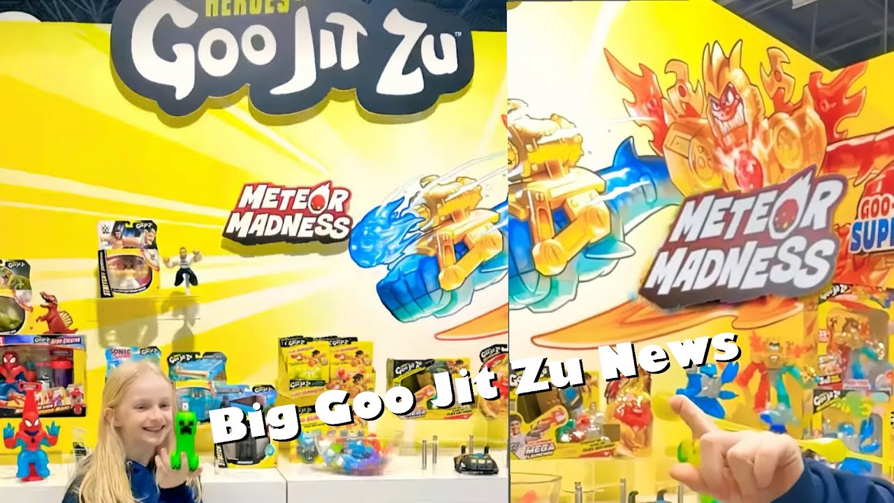 New Goo Jit Zu Meteor Madness and More - YouTube