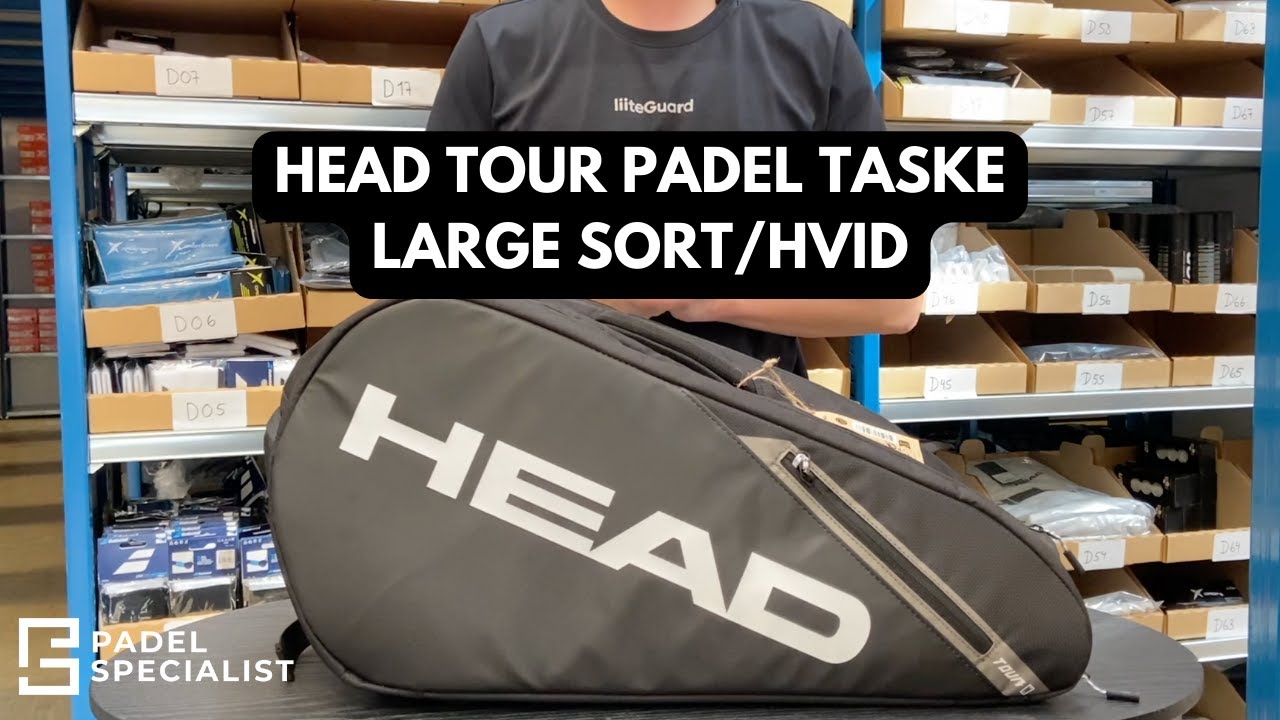 HEAD Tour Padel Taske Large Sort/Hvid [Test & Guide] - YouTube