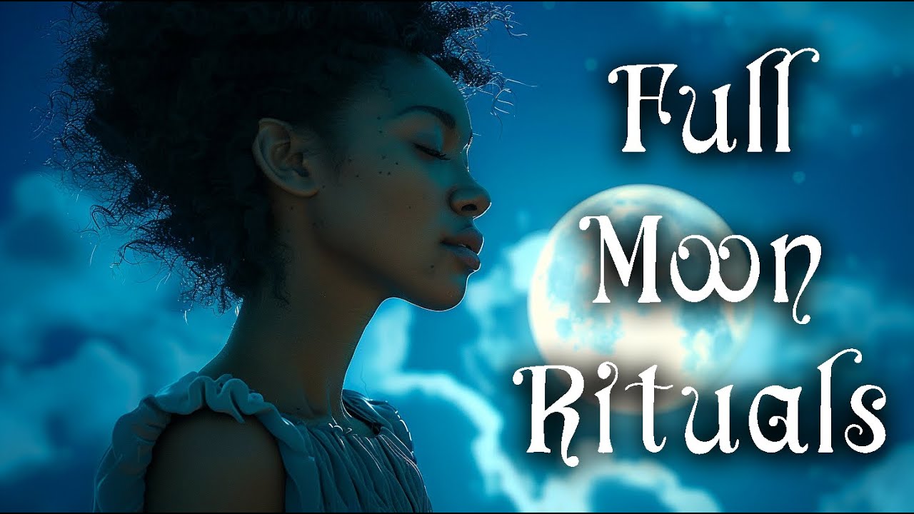 Full Moon Rituals🌕- How to Make Moon Water, Witch's Full Moon ...