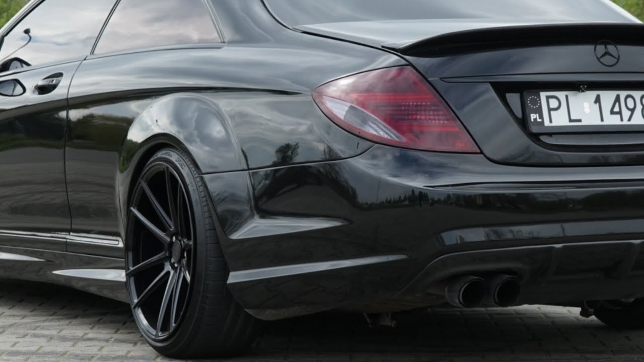 Mercedes CL500 black series Mega Batmobil - YouTube