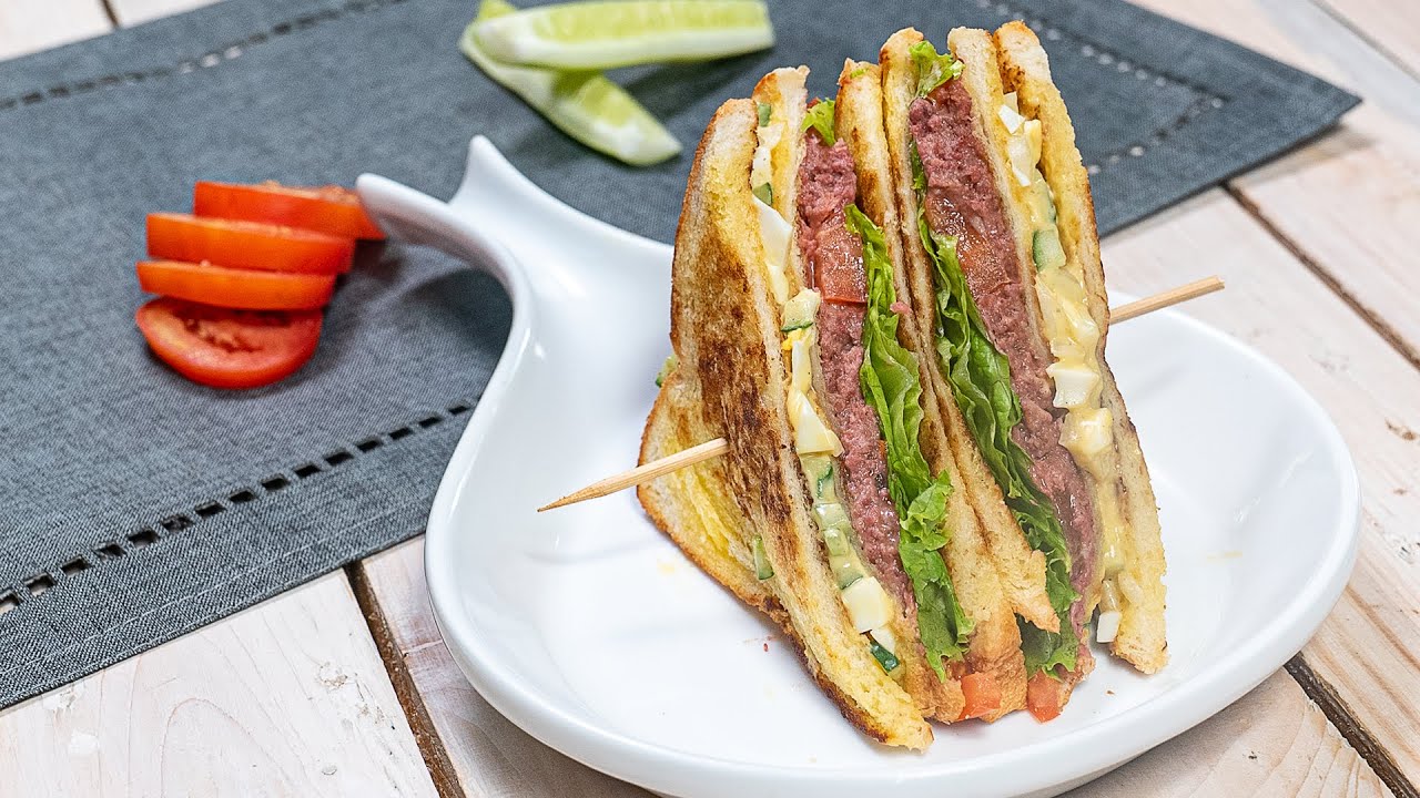 Resep Sandwich Telur Sayur Kornet | IDE JUALAN NIKMAT - YouTube
