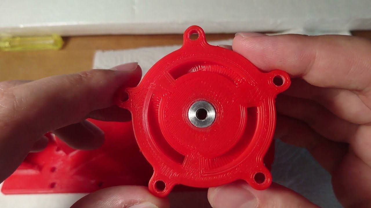 3d printed Mixed-Flow Water Jet - Part1: cad, assembly and first test ...