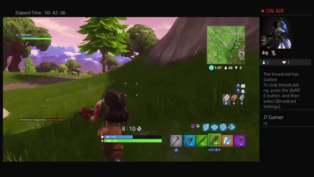 Fortnite battle royal live stream - YouTube