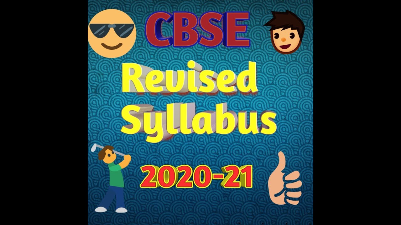CBSE New Syllabus 2020-21 | CBSE Revised Syllabus| Latest P.E. Syllabus ...