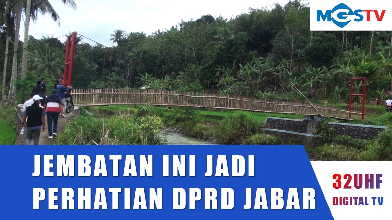 ANGGOTA DPRD JABAR HASIM ADNAN BANGUN JEMBATAN DI DESA BOJONG SARI ...