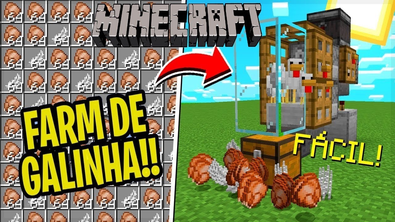 COMO FAZER UMA FARM DE COMIDA!!!!!!! - YouTube
