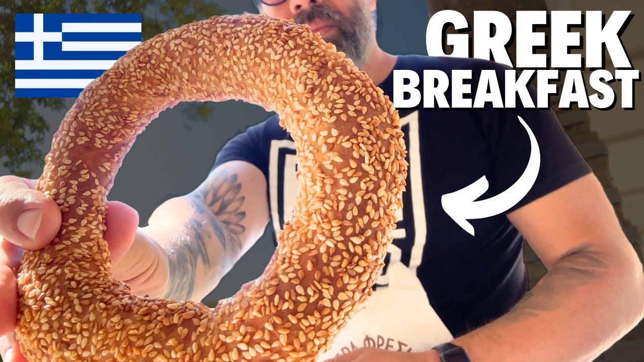 Authentic Greek Breakfast 🇬🇷 - How to Eat Like a True Local - YouTube