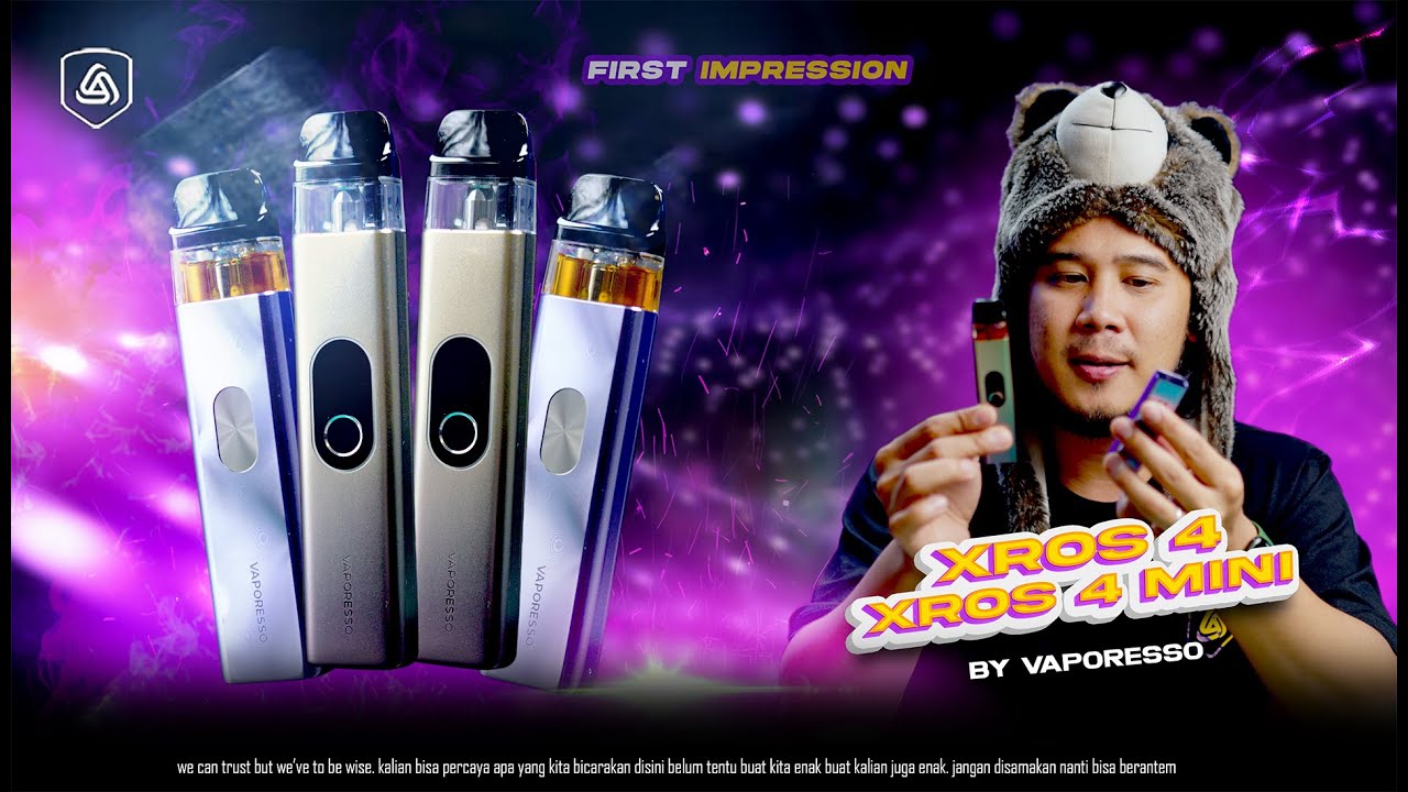 VAPORESSO XROSS 4 & XROS 4 MINI - YouTube