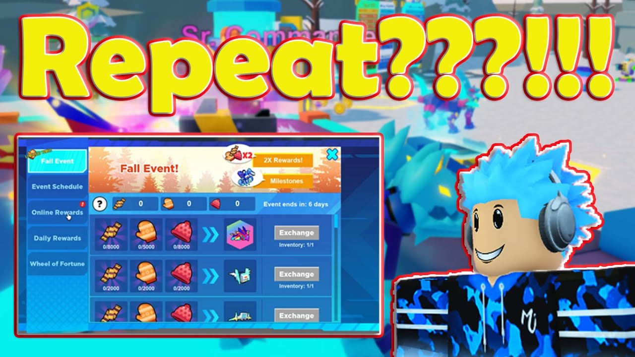 Explore Repeating Events In New Update 22 Roblox Bot Clash Simulator ...