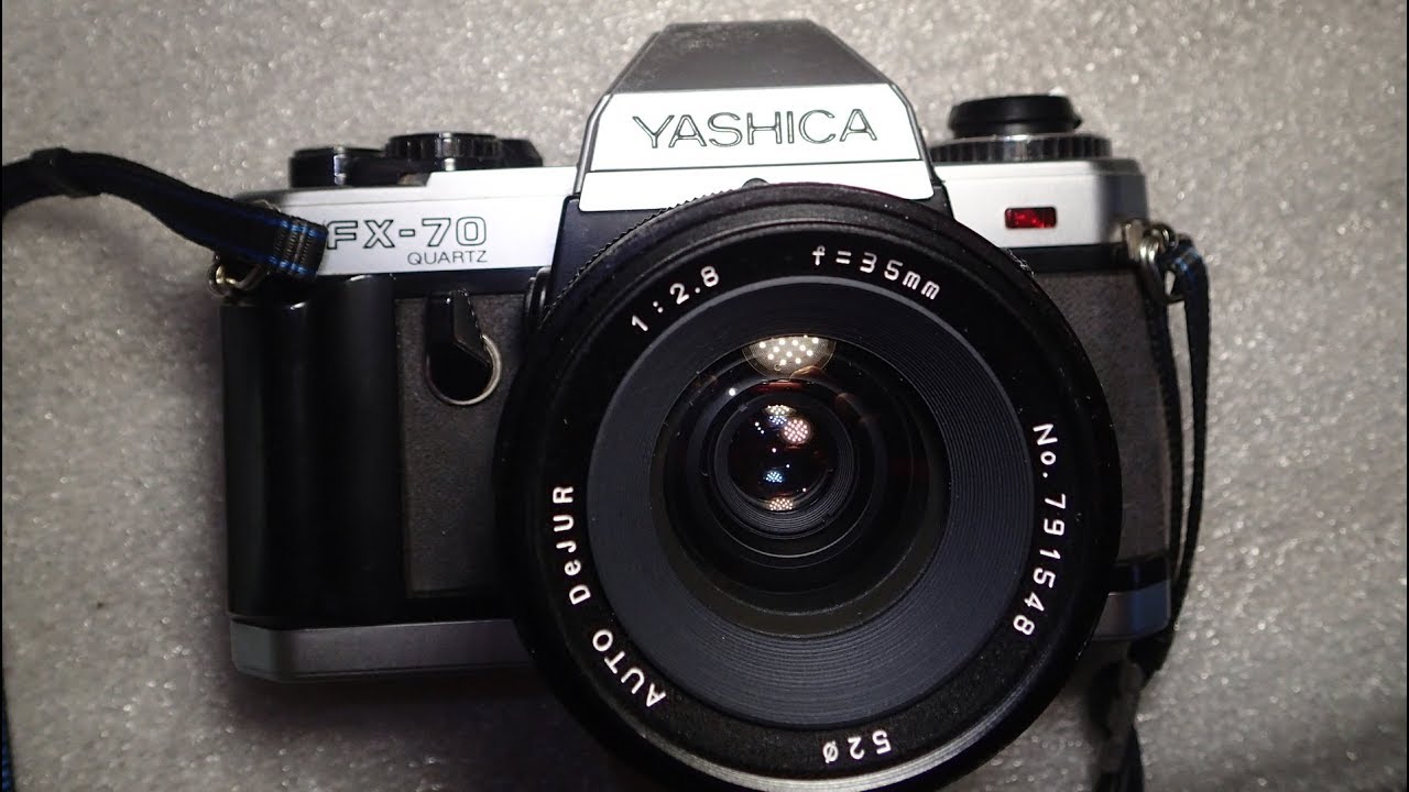 52 Cameras: # 137 — Yashica FX-70 Quartz - YouTube