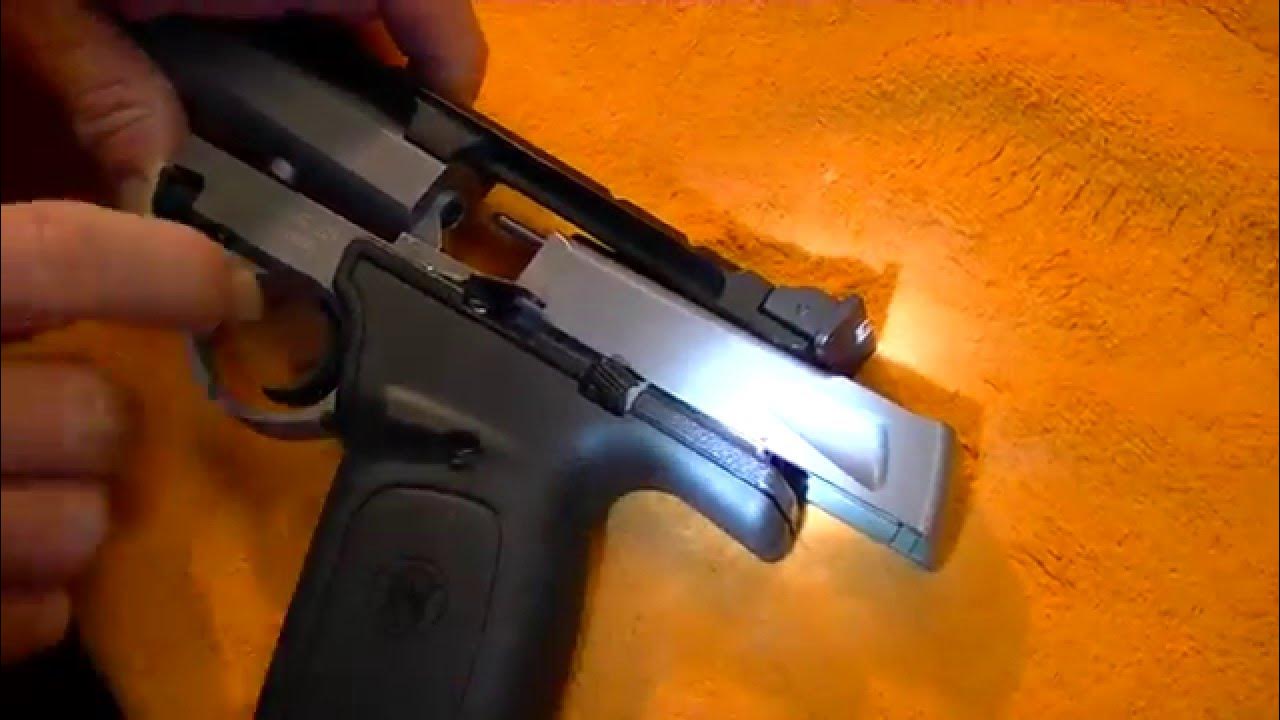 Disassembly and Reassembly of the Smith and Wesson Model 22A 22S - YouTube