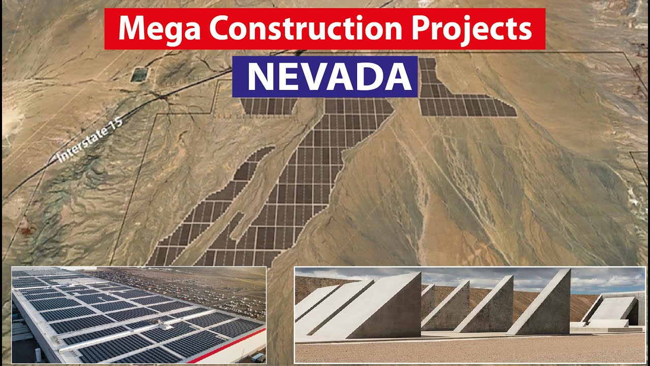 What are the mega projects under construction in NEVADA in 2024-2030 - YouTube