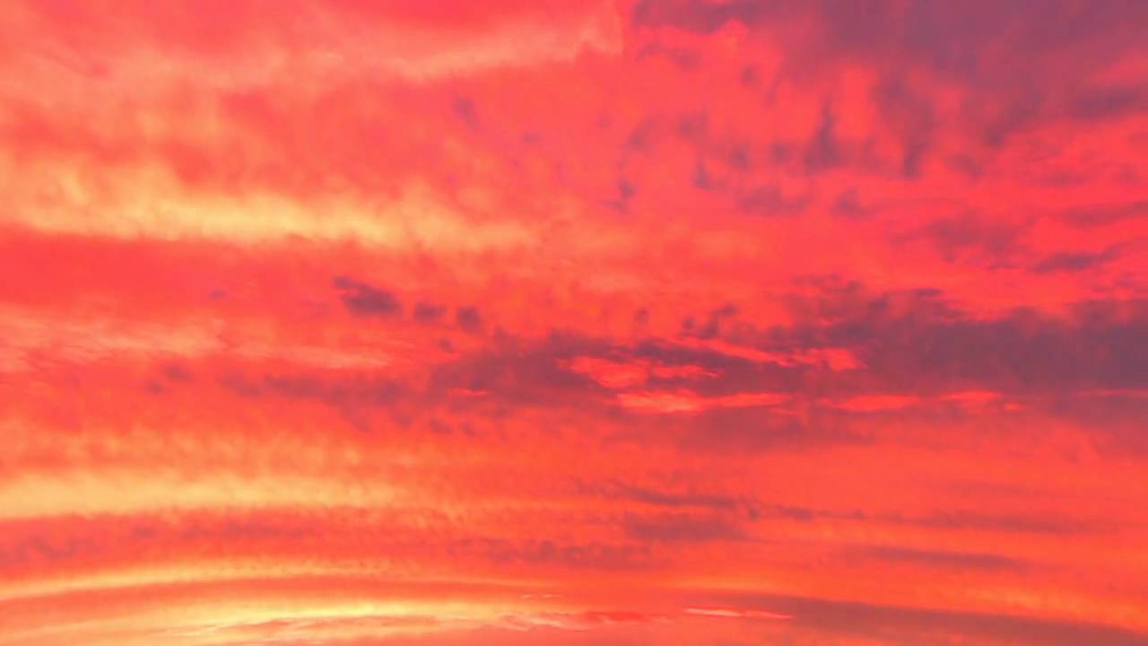 Sunset Sky Time Lapse - YouTube