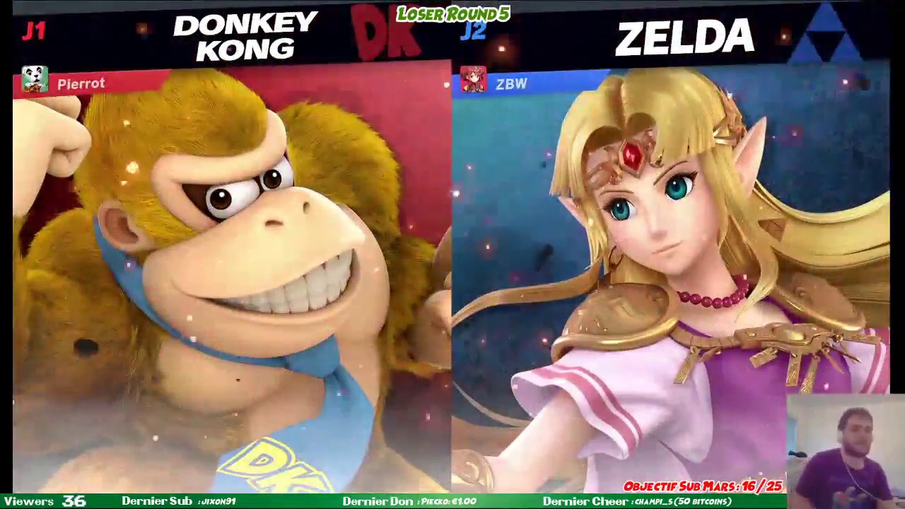 [DTT2] - LR5 - Match VS ZBW (Zelda) - YouTube