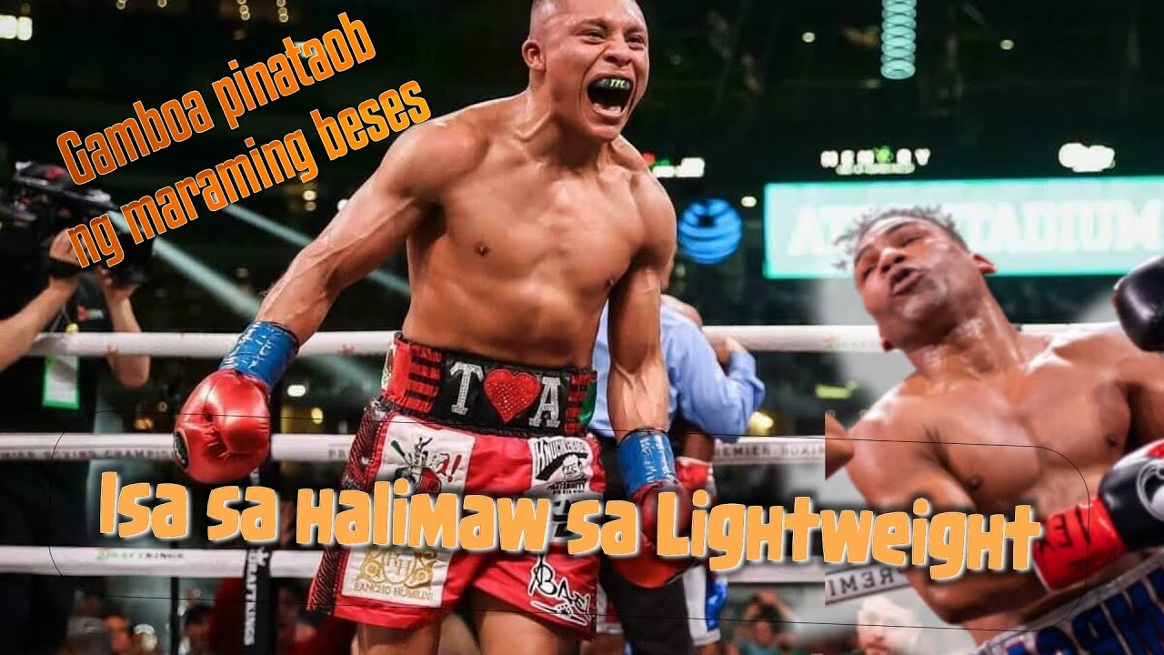 Gamboa Bogbog ang inabot kay Isaac Cruz (Gamboa vs Cruz) - YouTube