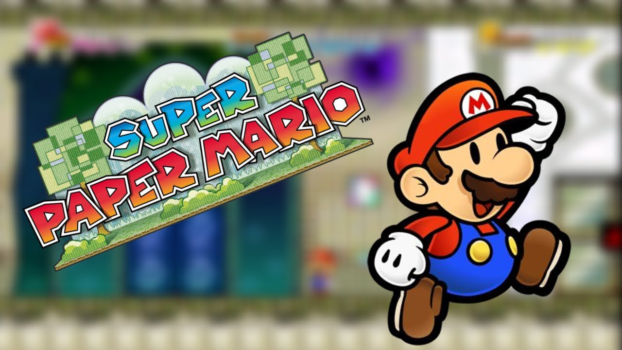 Parasites and Oblivion: My First Time Playing Super Paper Mario (3 ...