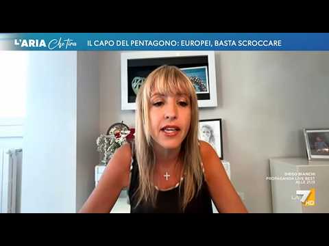 Silvia Sardone a L’aria che Tira (La7)