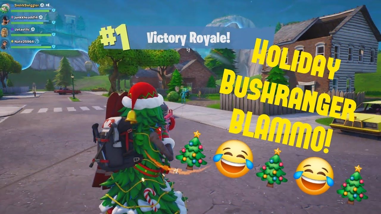 Fortnite OG Holiday Bushranger WIN! - YouTube