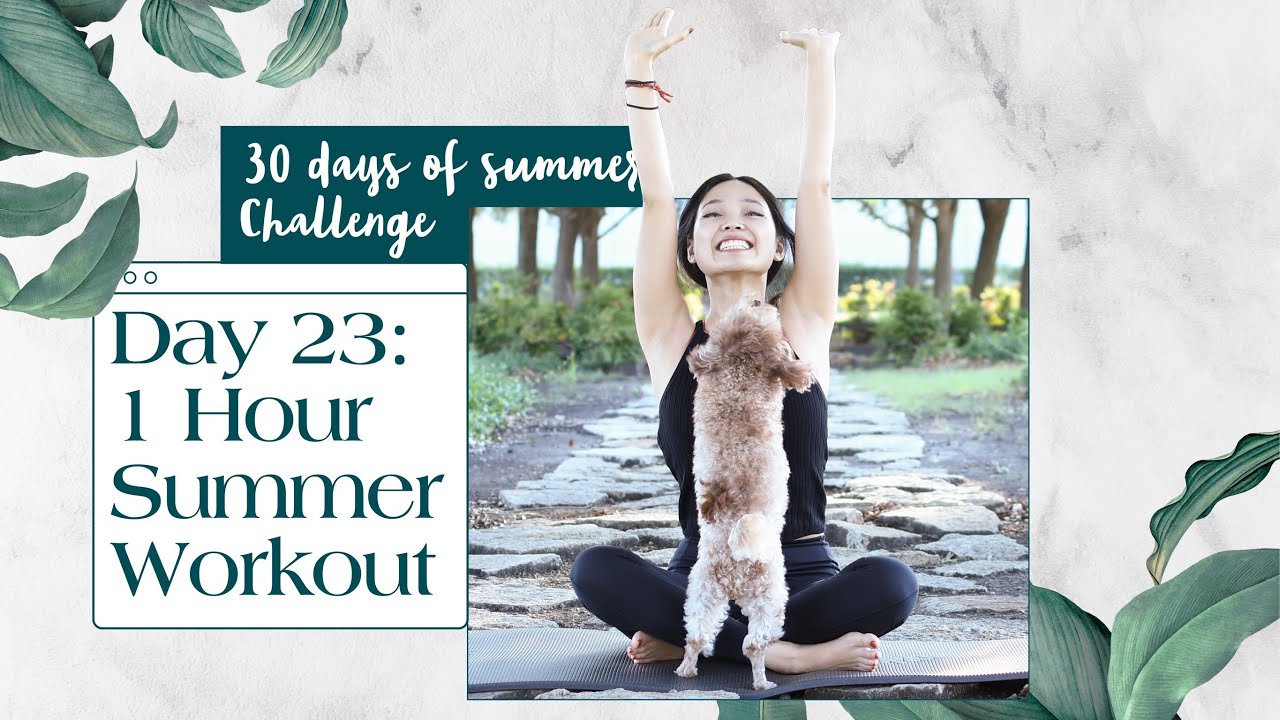 Day 23: 1 Hour Summer Workout | Full Body | 30 Days of Summer Pilates ...
