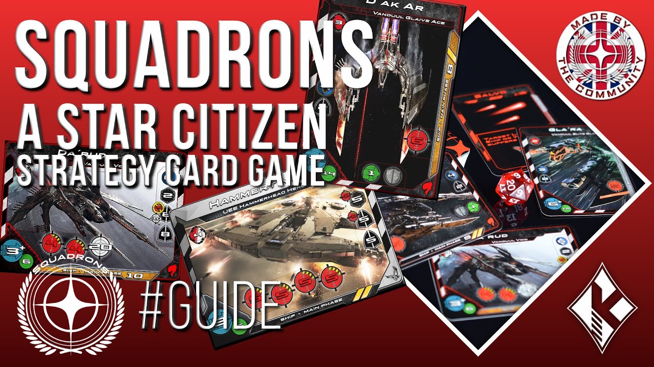 Squadrons [4K] The Star Citizen Card Game | The Cards, Possibilities ...