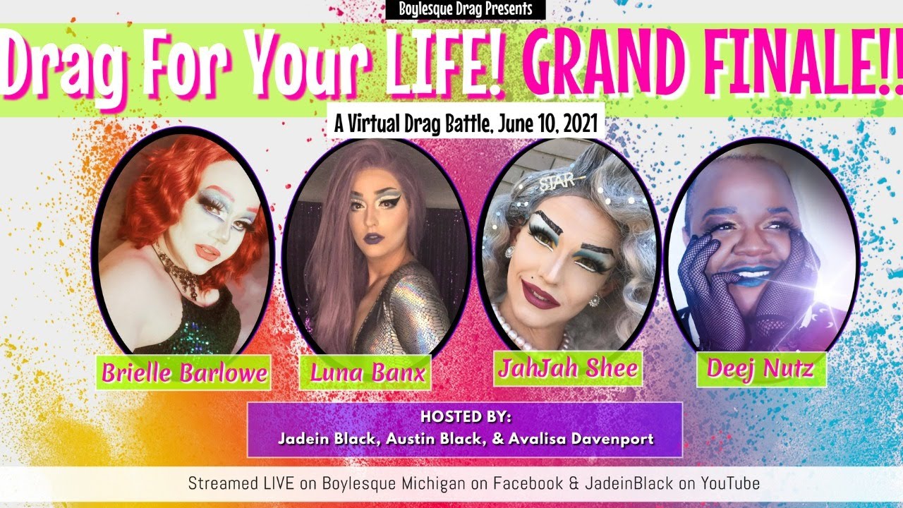 Drag for Your LIFE: Virtual Drag Competition GRAND FINALE - YouTube