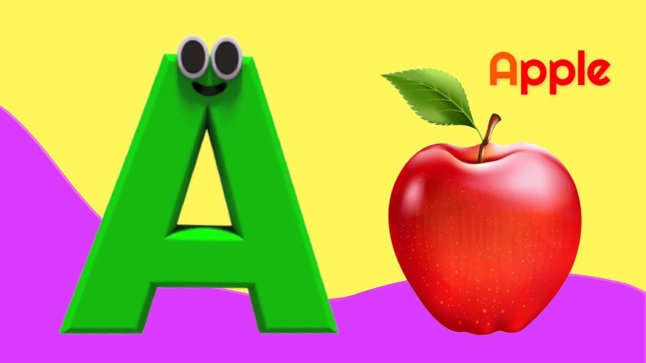 ABCD song, learn abcd song - A to Z phonic song, ABCD song with sounds ...