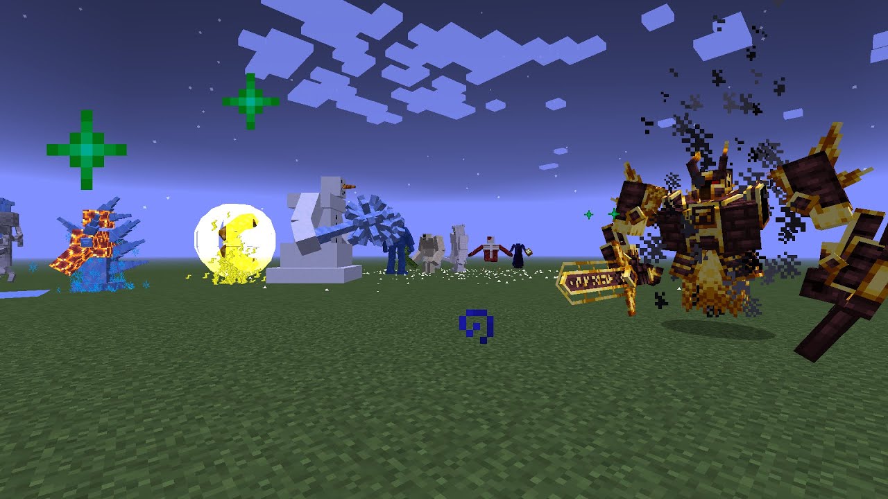 Ignis vs Various bosses addition 1 vs 1 Mob Battle Minecraft - YouTube