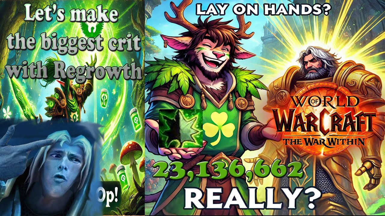 How I Made The BIGGEST Heal crit Possible in WoW Tww Season 1? - YouTube