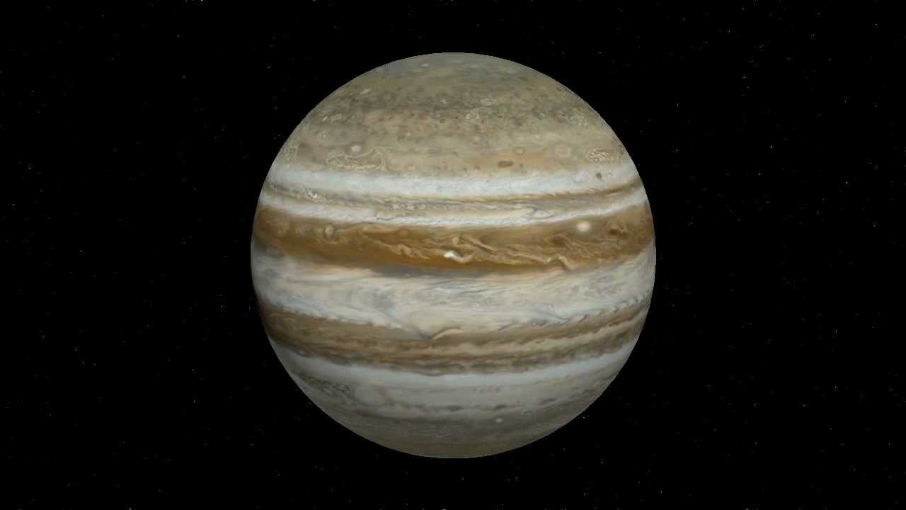 Rotating Jupiter (created in Photoshop CS5 Extended) - YouTube