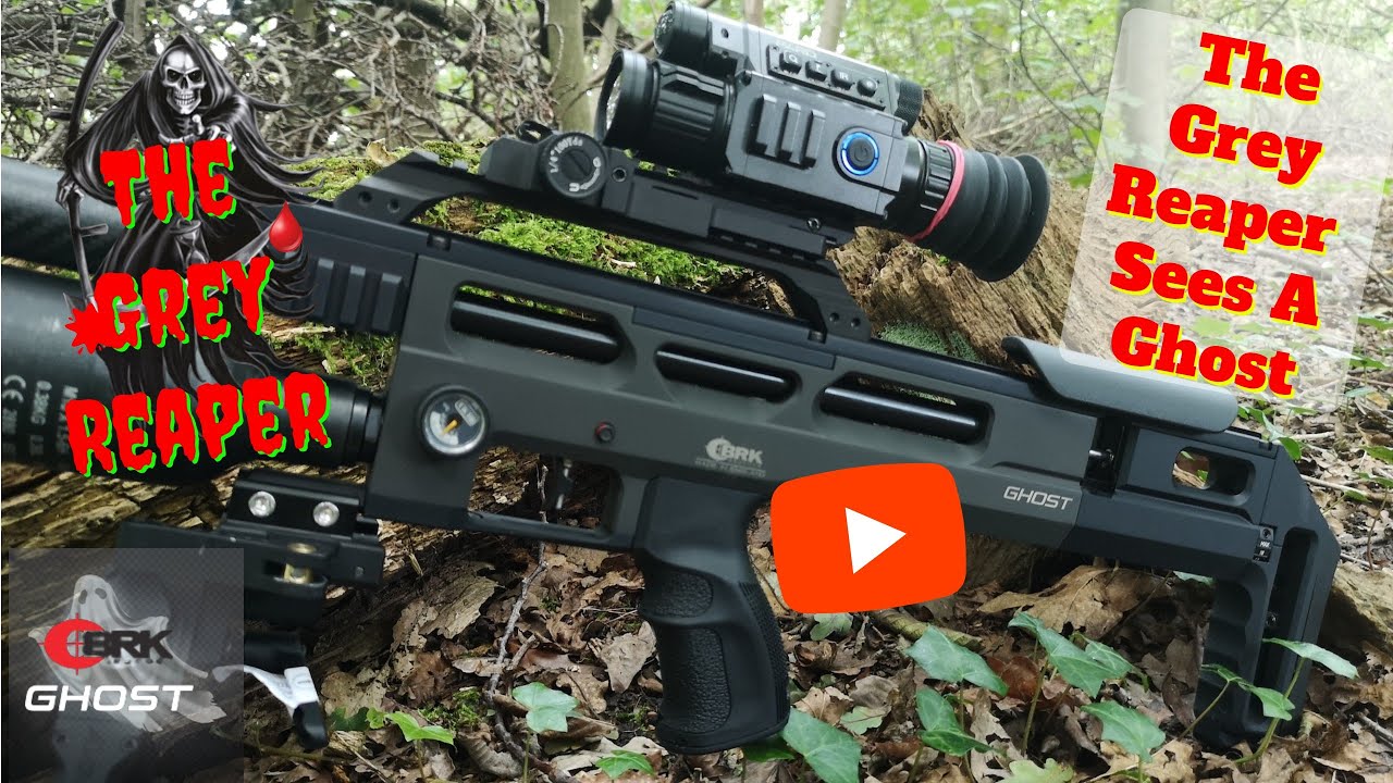 Grey Squirrel Shooting The Grey Reaper Sees A GHOST - YouTube