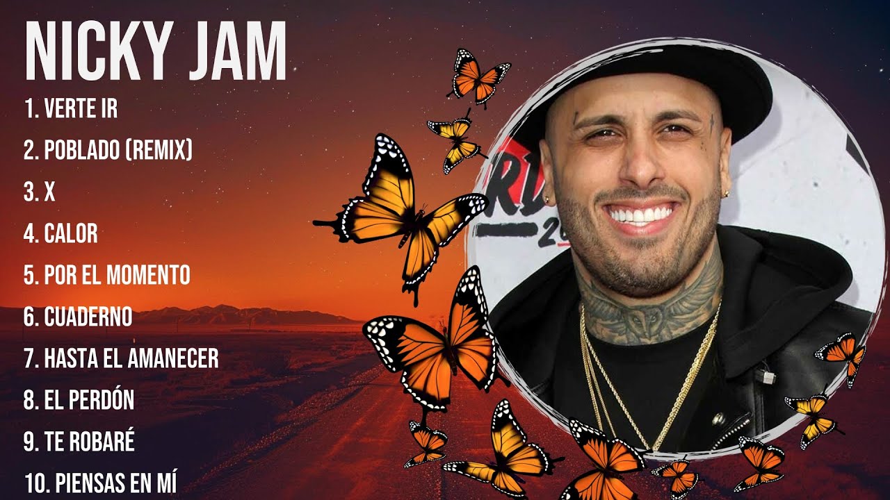 Nicky Jam Greatest Hits Full Album ~ Top Songs of the Nicky Jam - YouTube