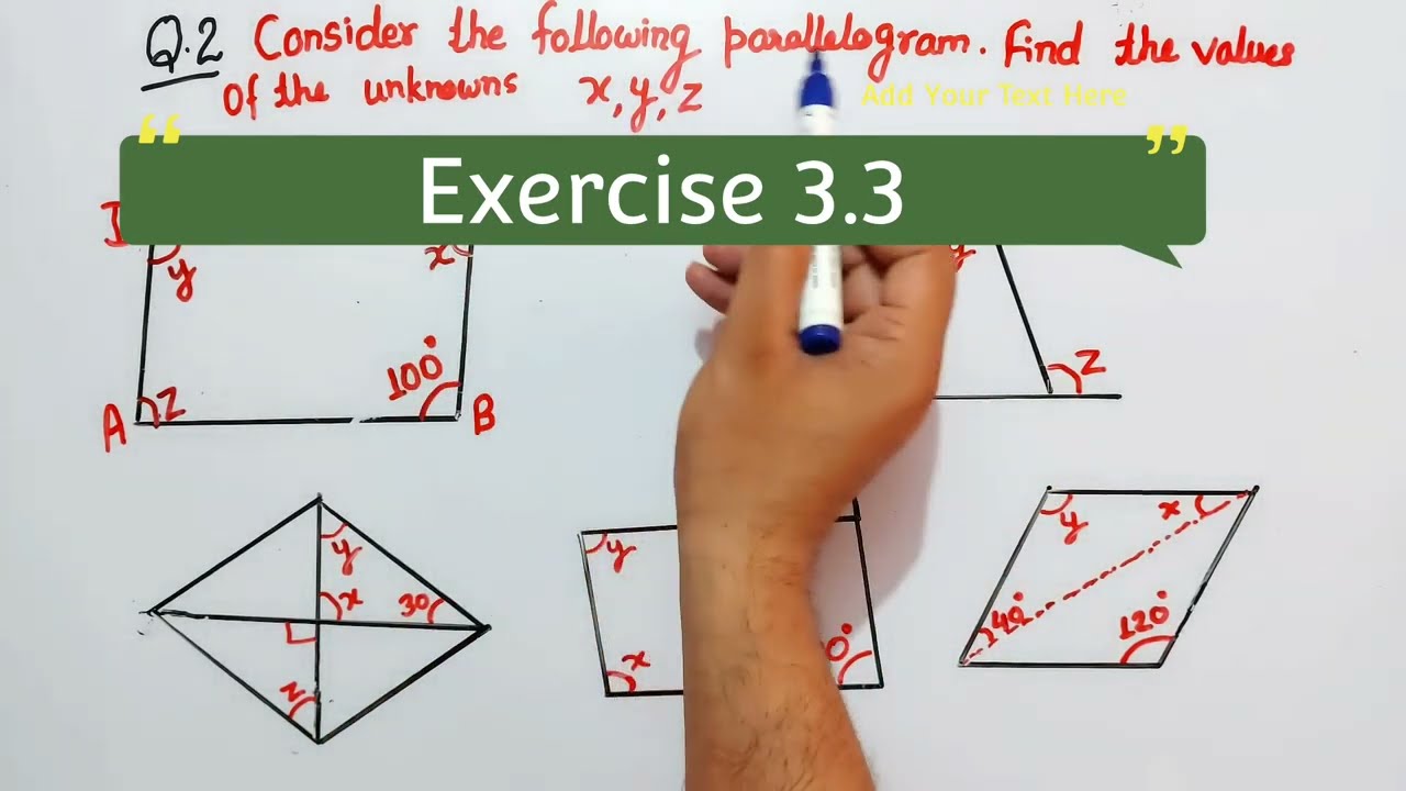 Question 2 exercise 3.3 class 8 maths | Q2 ex 3.3 class 8 math | Maths ...