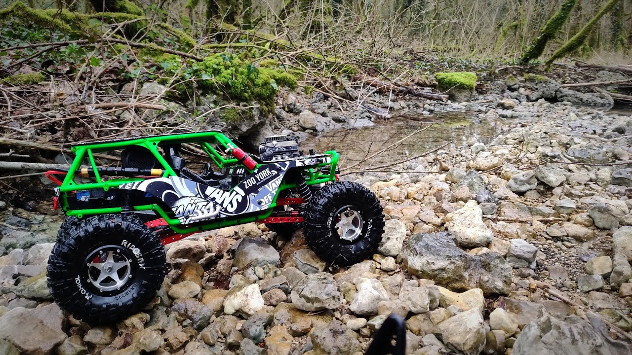 Axial Wraith // FTX Hi-Rock // Axial Rock Wraith + Capra // balade ...